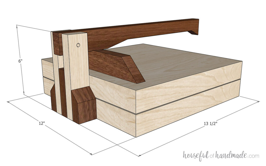 DIY Tortilla Press Plans - Houseful of Handmade