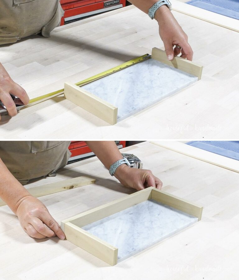 Easy Organizing Tray from Scraps - Houseful of Handmade