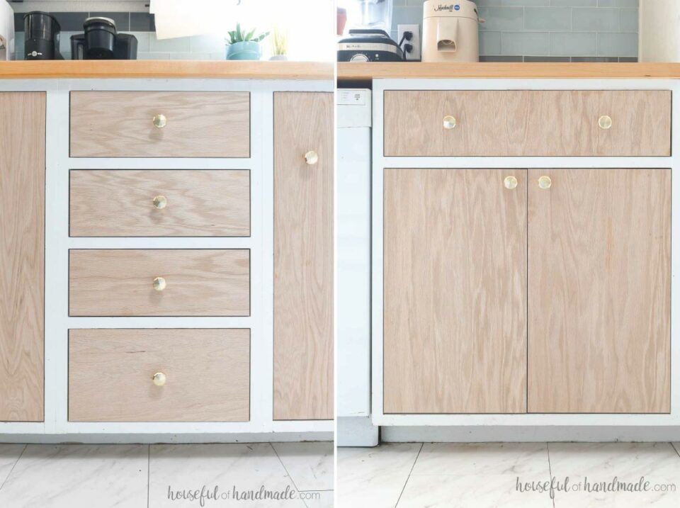 Easy Slab Cabinet Doors from Plywood - Houseful of Handmade