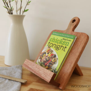 DIY Book Rest and Nightlight - Houseful of Handmade