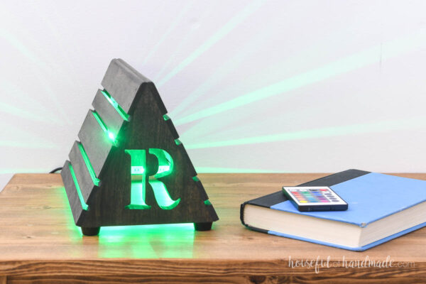 DIY Book Rest and Nightlight - Houseful of Handmade
