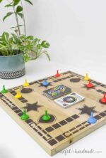 Easy Wood Game Board - Houseful of Handmade