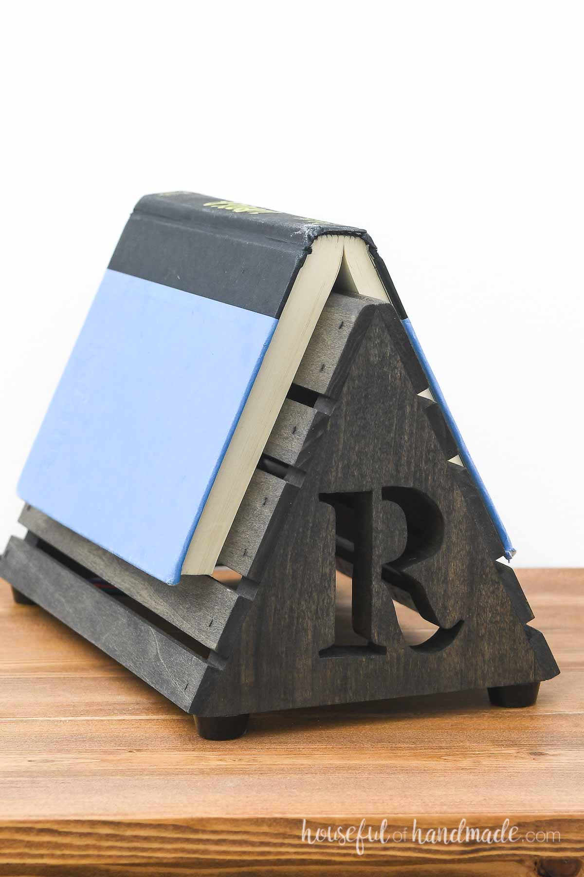 DIY Book Rest and Nightlight - Houseful of Handmade