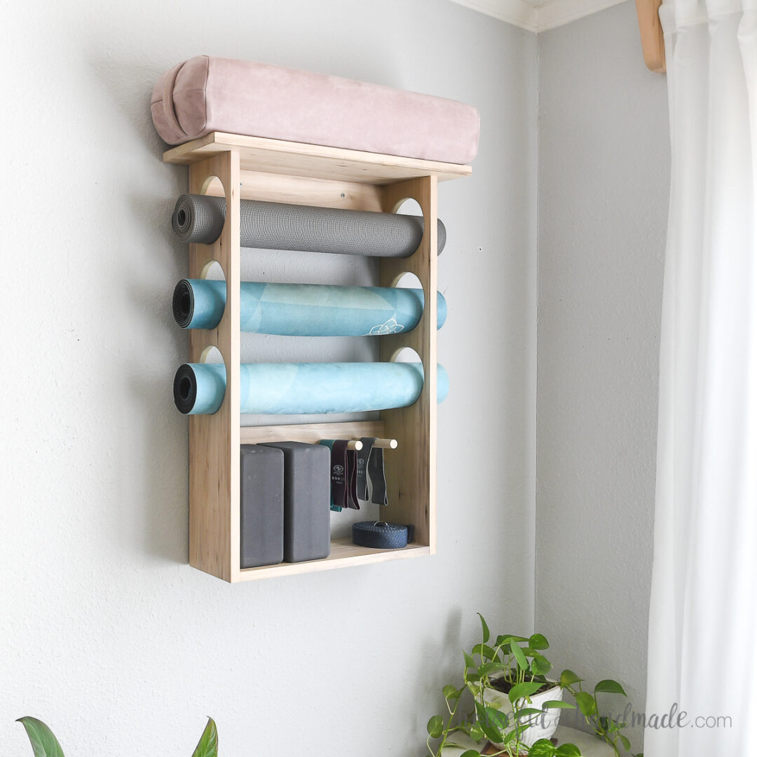 Simple Wood Weight Rack Plans - Houseful of Handmade
