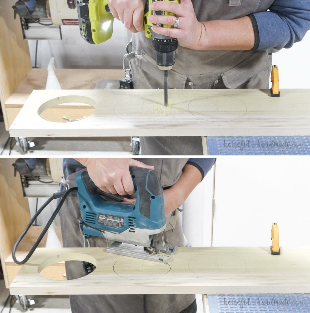 Easy Yoga Mat Holder Plans - Houseful of Handmade