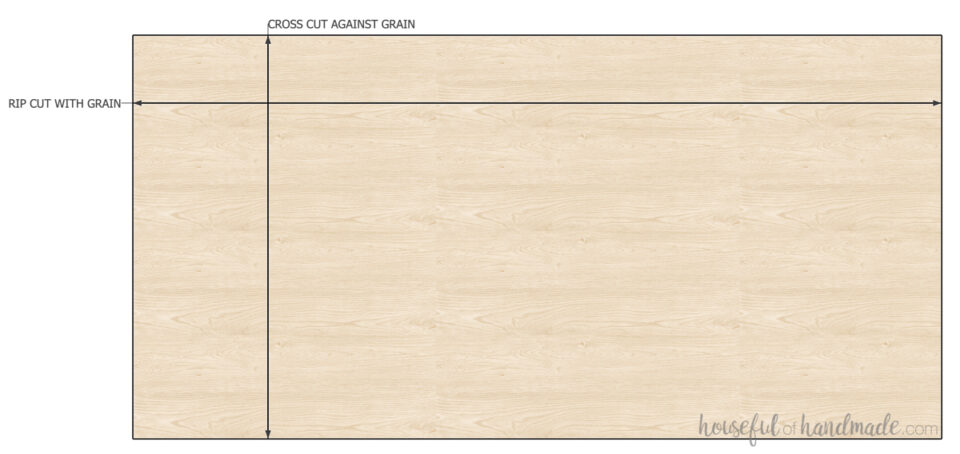 The Easy Way to Cut Plywood - Houseful of Handmade