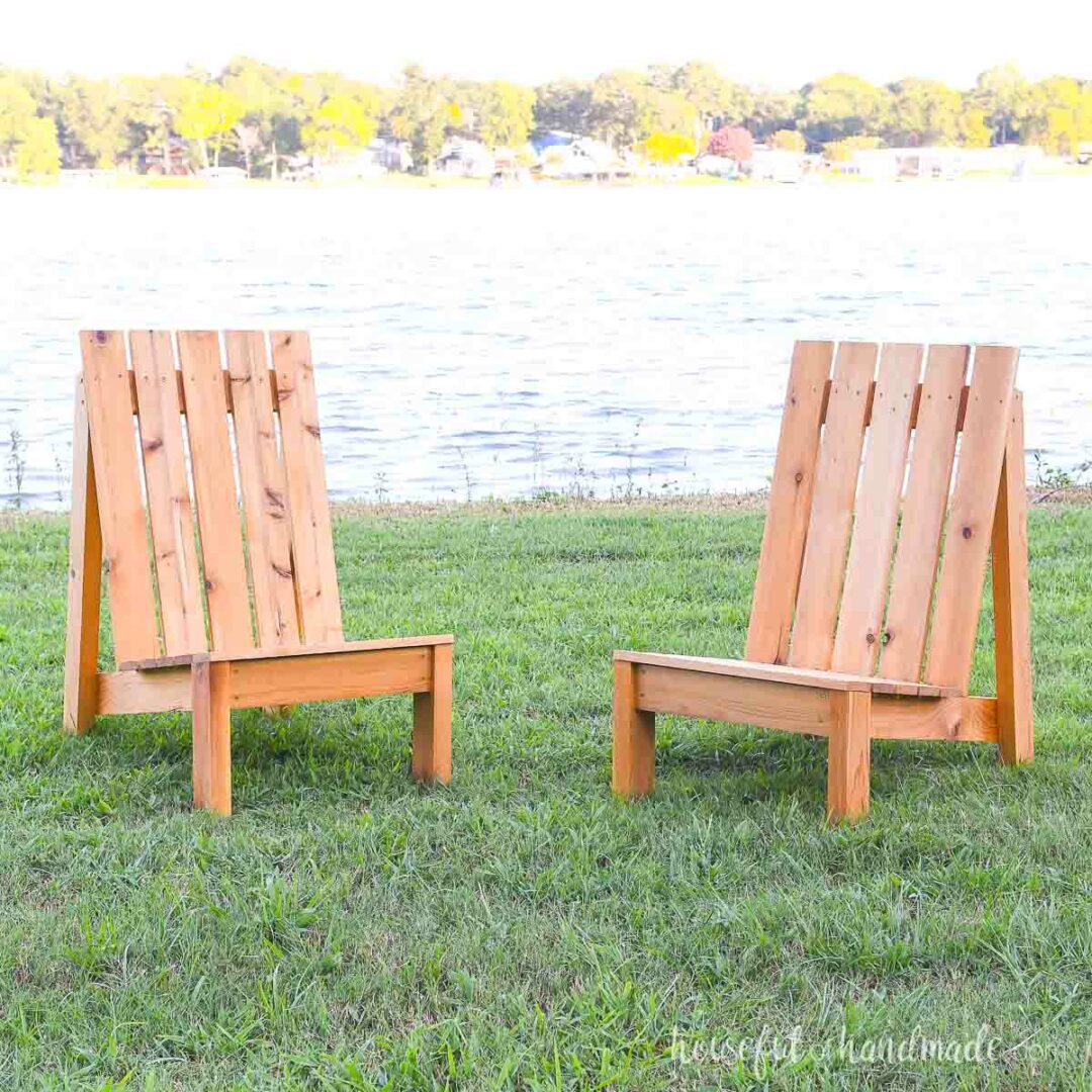 Outdoor Lounge Chair Build Plans - Houseful of Handmade