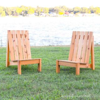20+ DIY Outdoor Furniture Projects - Houseful of Handmade