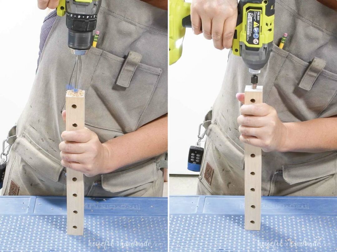 DIY Pasta Drying Rack from Scrap Wood - Houseful of Handmade