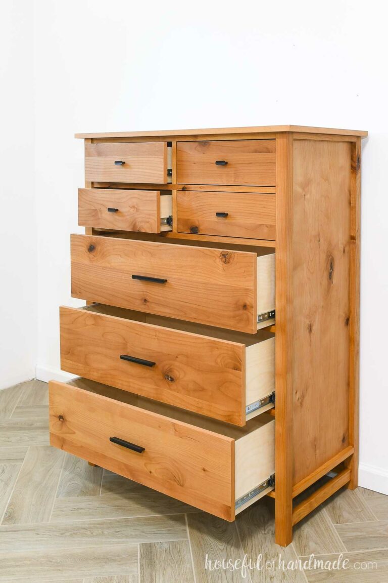 Classic Tall Dresser Build Plans - Houseful of Handmade