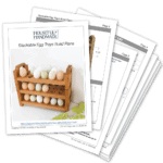 Easy Farm Fresh Egg Trays that Stack - Houseful of Handmade