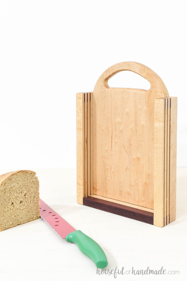 DIY Bread Slicer Cutting Board - Houseful of Handmade