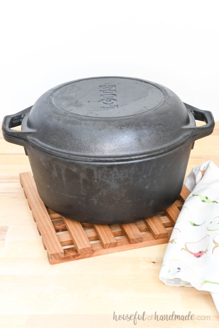 Easy DIY Wood Trivets 3 Ways - Houseful of Handmade