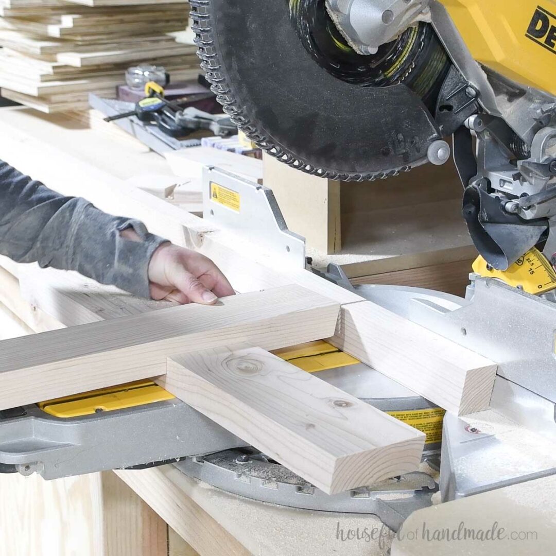 Large Wood Christmas Tree DIY - Houseful of Handmade