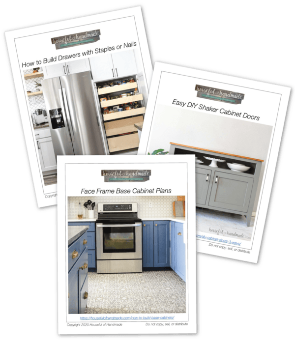 How to Build Cabinets - The Complete Guide {Houseful of Handmade }