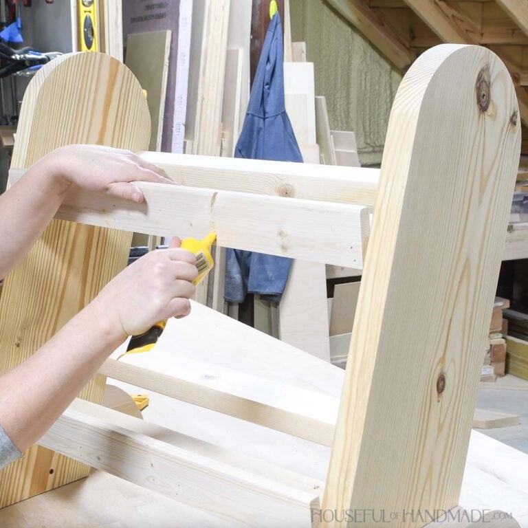 Simple Wood Weight Rack Plans - Houseful of Handmade