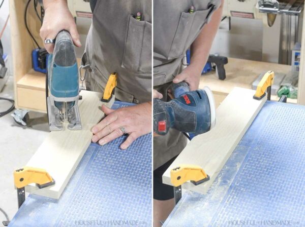 Easy DIY Wall Shelves with Drawers - Houseful of Handmade