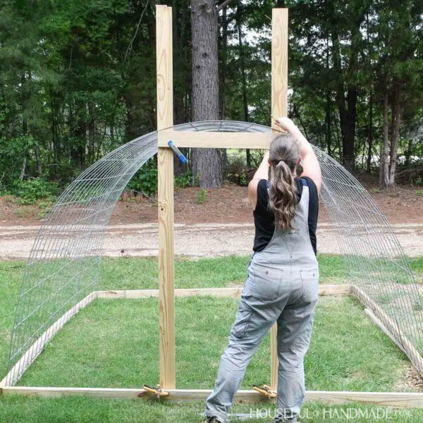 DIY Large Chicken Tractor that's Easy to Move - Houseful of Handmade