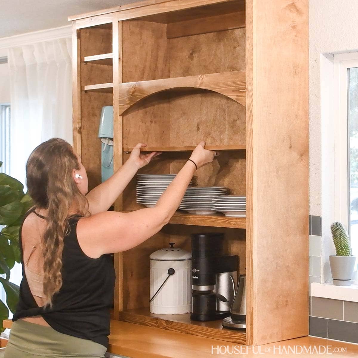 The Easiest Way to Add Adjustable Shelves to Anything - Houseful of ...